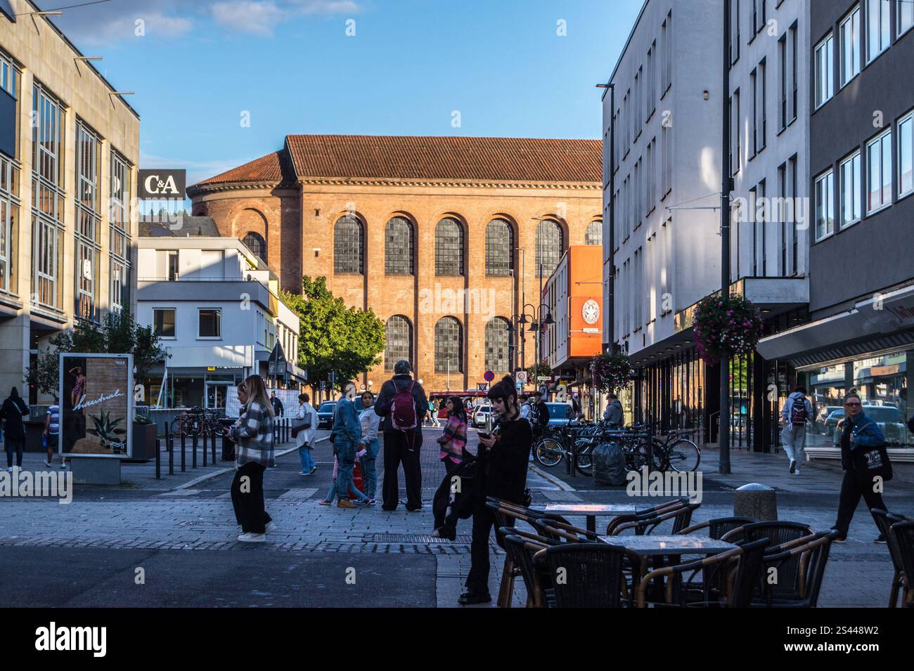 Aula Palatina, Basilica of Constantine, 300-310 CE, now Protestant ...