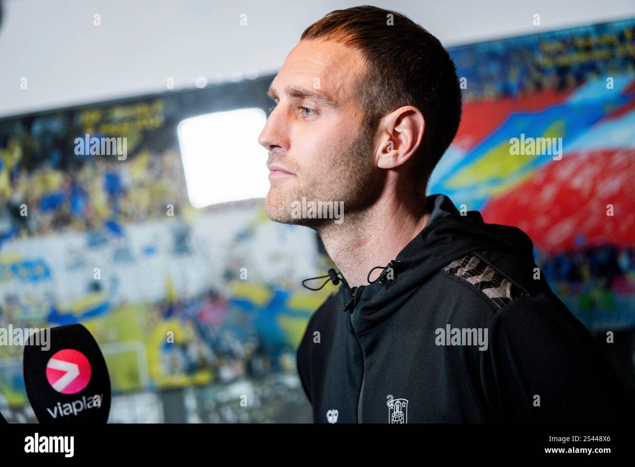 Brondby, Denmark. 10th Jan, 2025. Frederik Birk, new head coach of ...