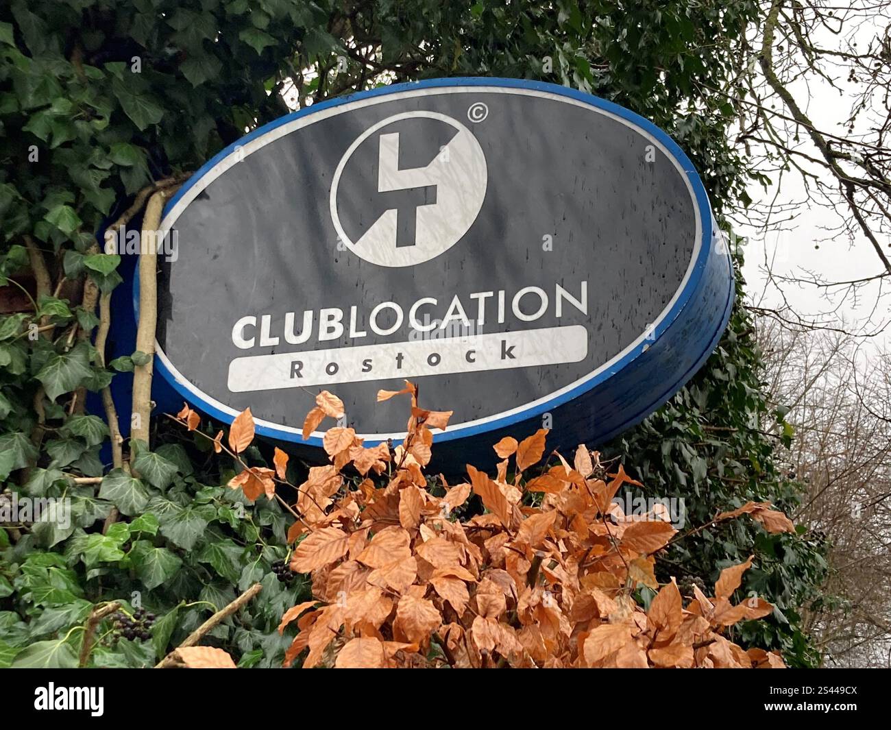 Rostock, Germany. 10th Jan, 2025. A visitor was refused entry to the LT ...