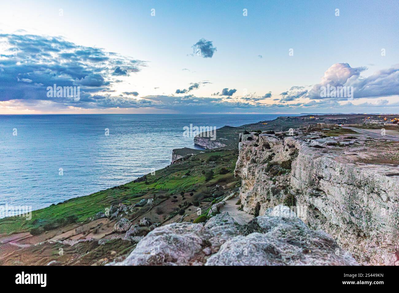View dingli cliffs highest point hi-res stock photography and images ...