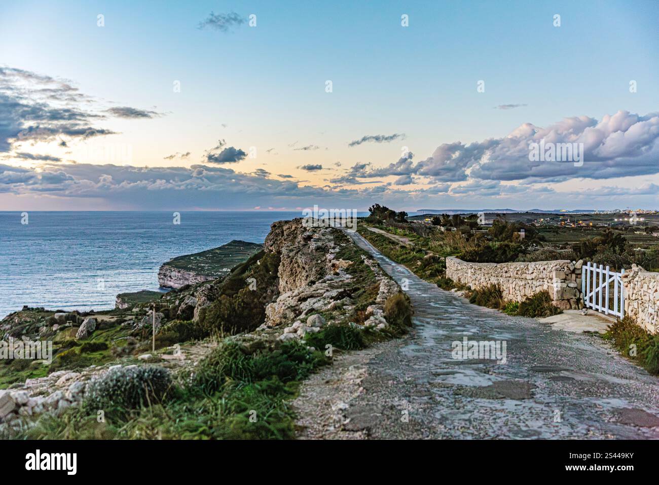 Dingli Cliffs in Malta Stock Photo - Alamy