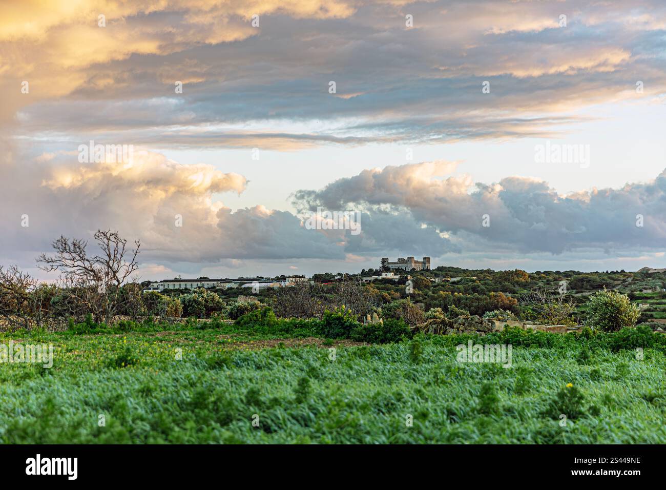 Verdala Palace in Malta Stock Photo - Alamy