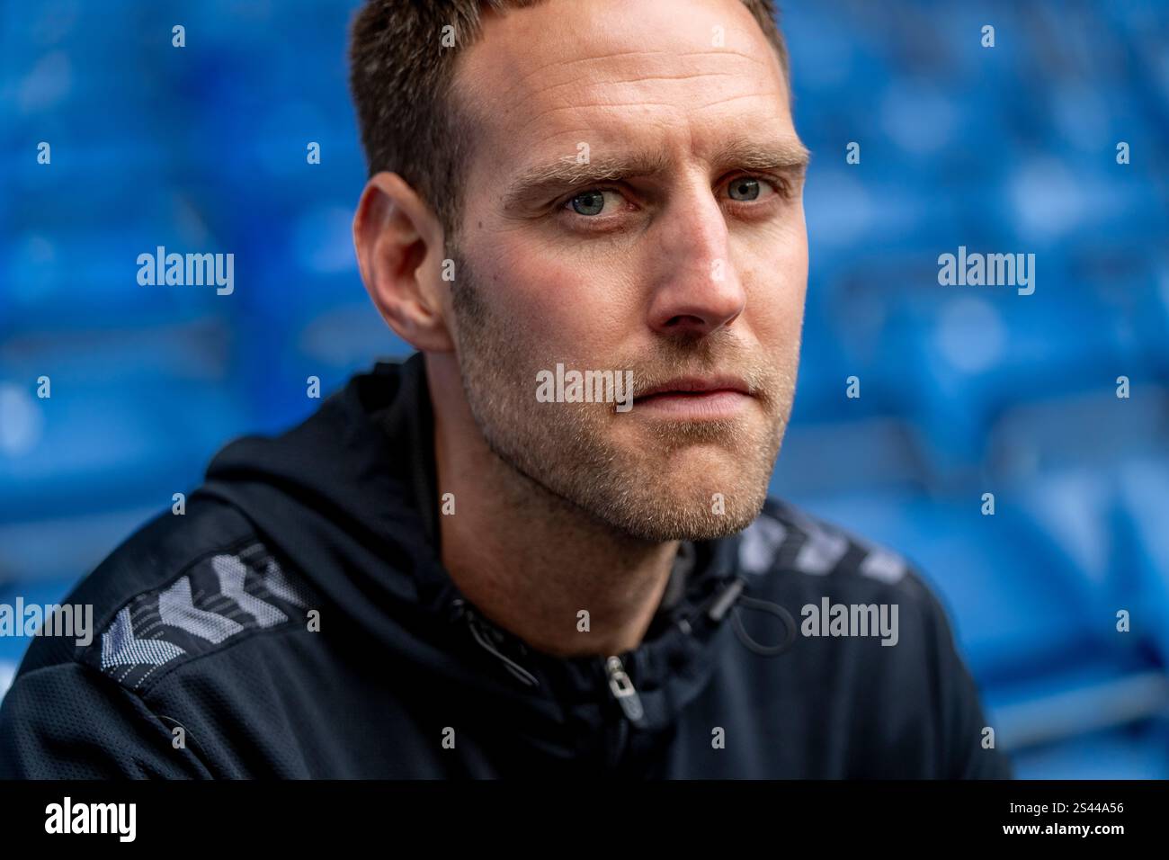 Broendby, Denmark. 10th Jan, 2025. Frederik Birk, new head coach for ...