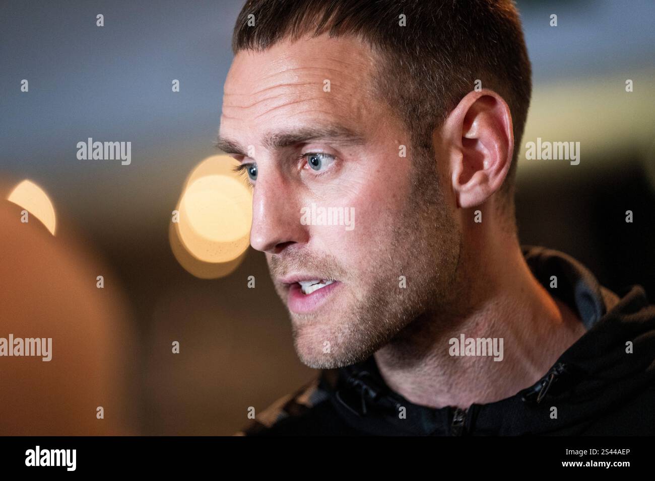 Broendby, Denmark. 10th Jan, 2025. Frederik Birk, new head coach for ...