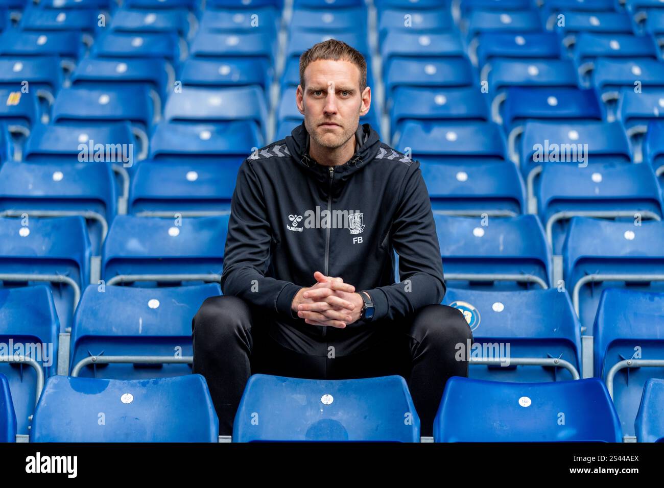 Broendby, Denmark. 10th Jan, 2025. Frederik Birk, new head coach for ...