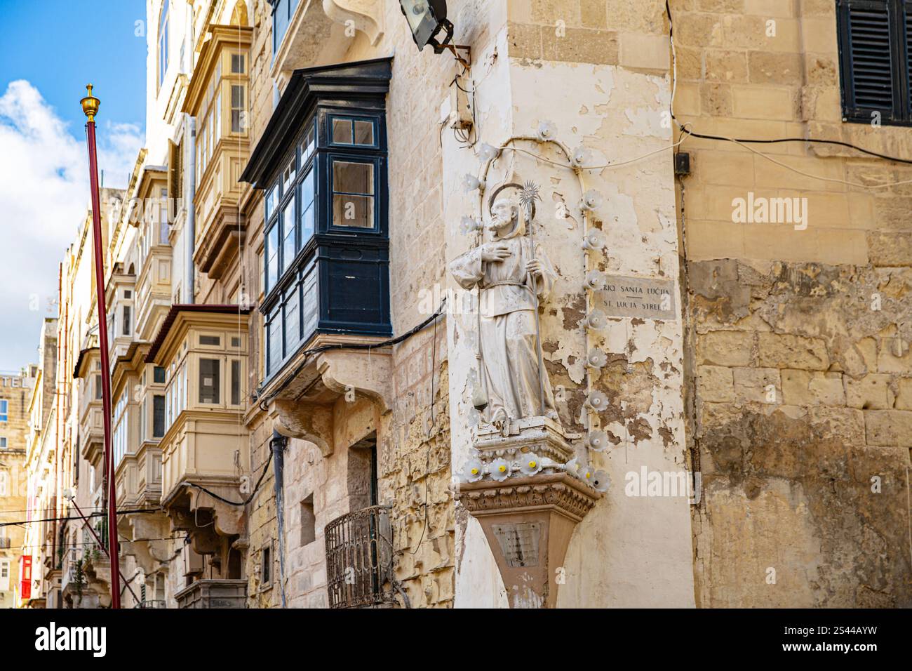 Sacred Corners of Valletta: Street Shrine and Balconies in Historic ...