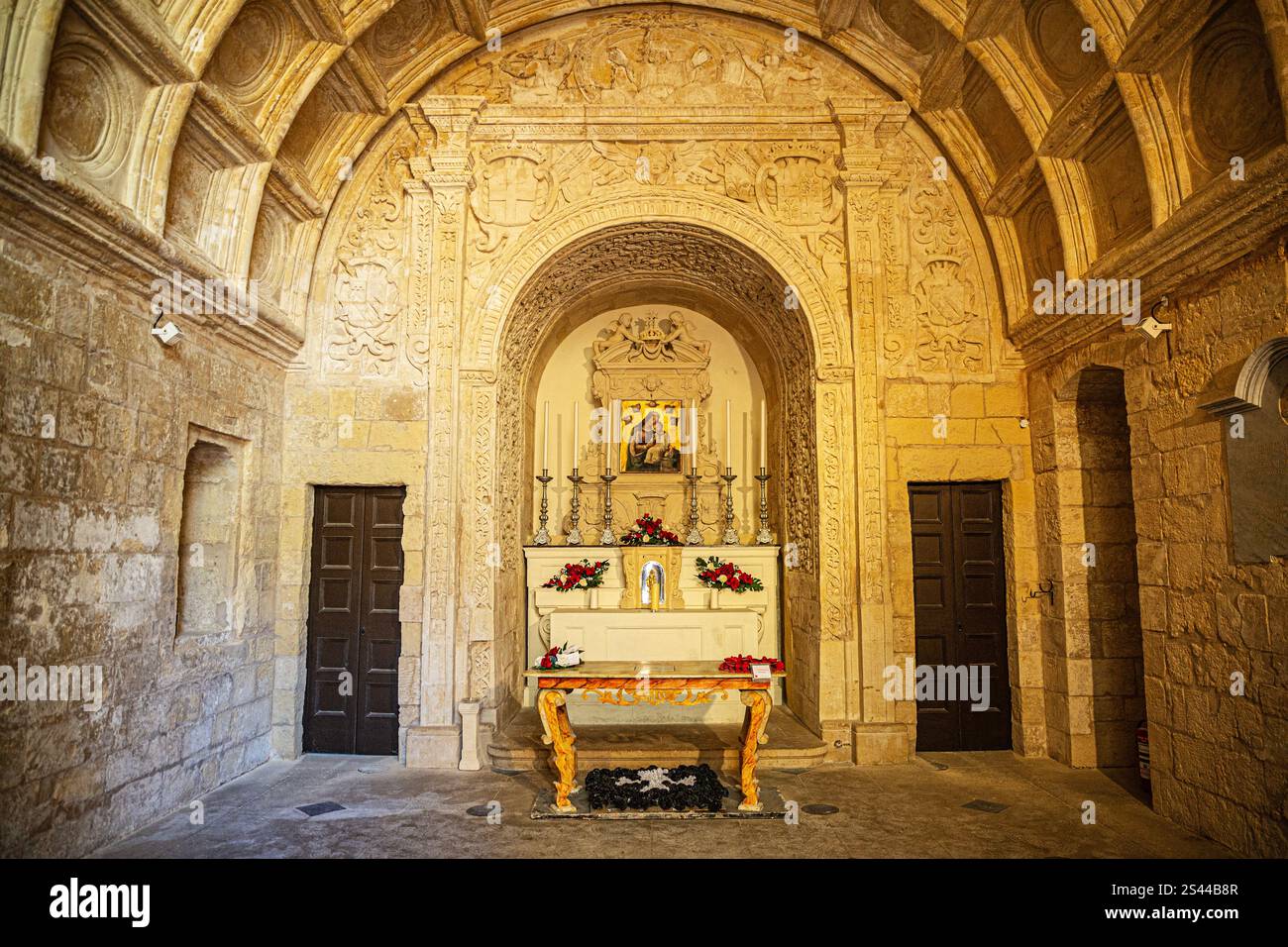Chapel Within Fort St. Elmo: A Sanctuary Amid Stone and Silence Stock ...