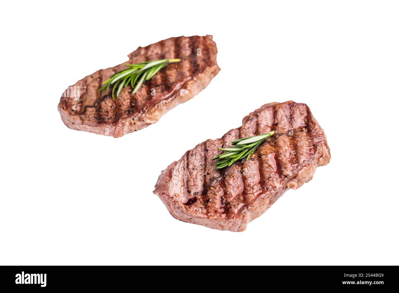 BBQ roasted Top blade steak, Australian Oyster Top blade steak isolated ...