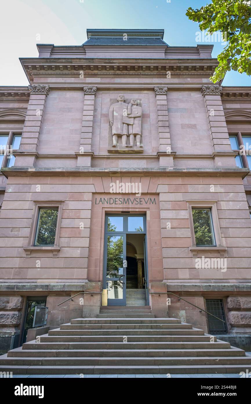 Rheinisches Landesmuseum, Weimarer Allee, Trier, Rheinland-Pfalz ...