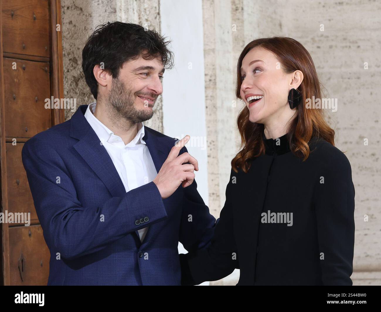 Rome, Italy. 10th Jan, 2025. Rome, Palazzo Farnese - French Embassy ...