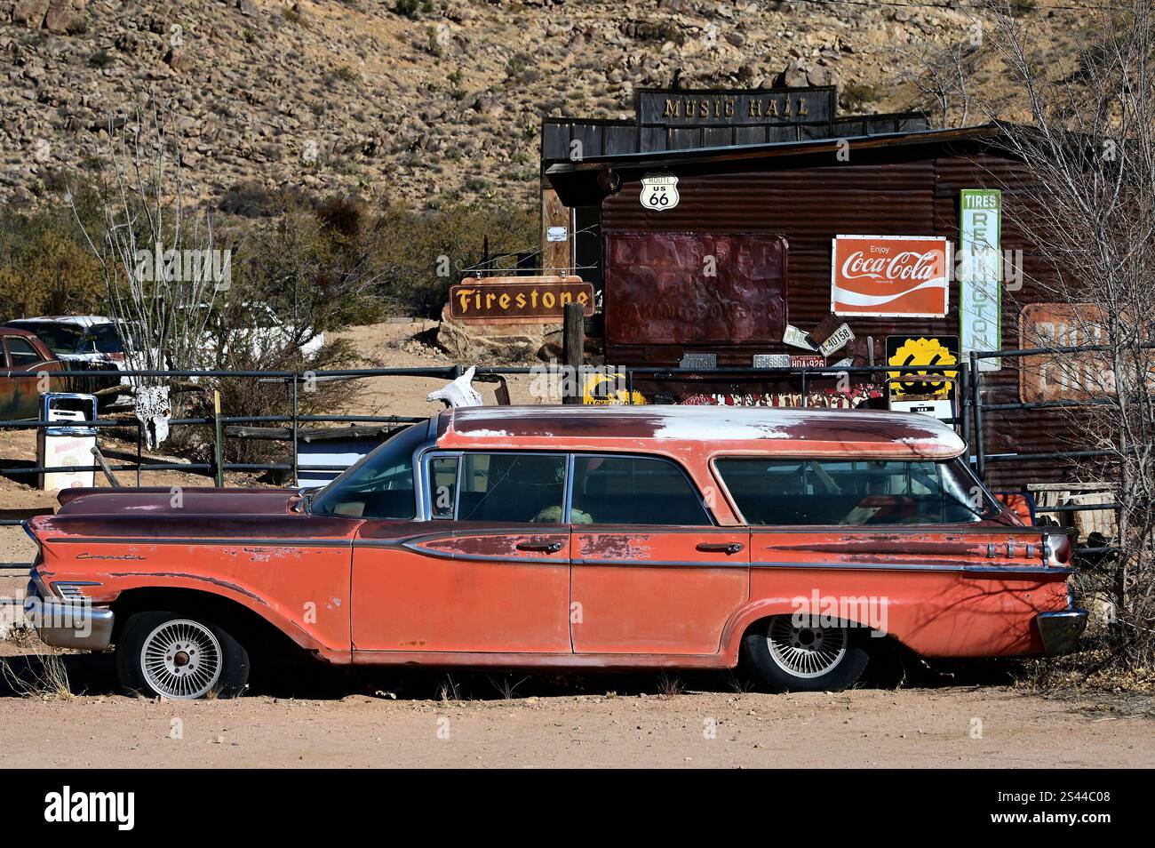 Hackberry General Store, Route 66 Museum, Arizona, USA Stock Photo - Alamy