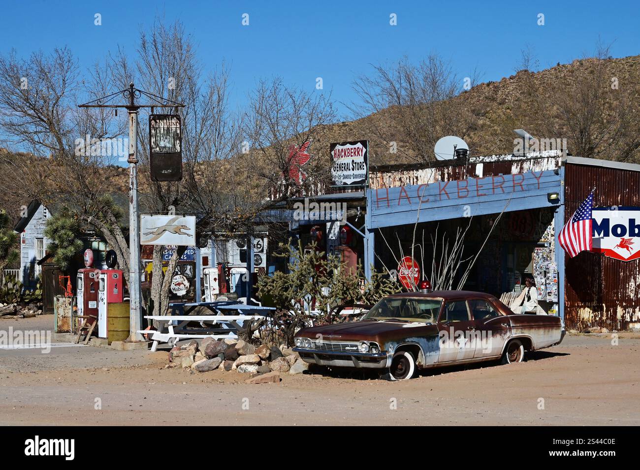 Hackberry General Store, Route 66 Museum, Arizona, USA Stock Photo - Alamy