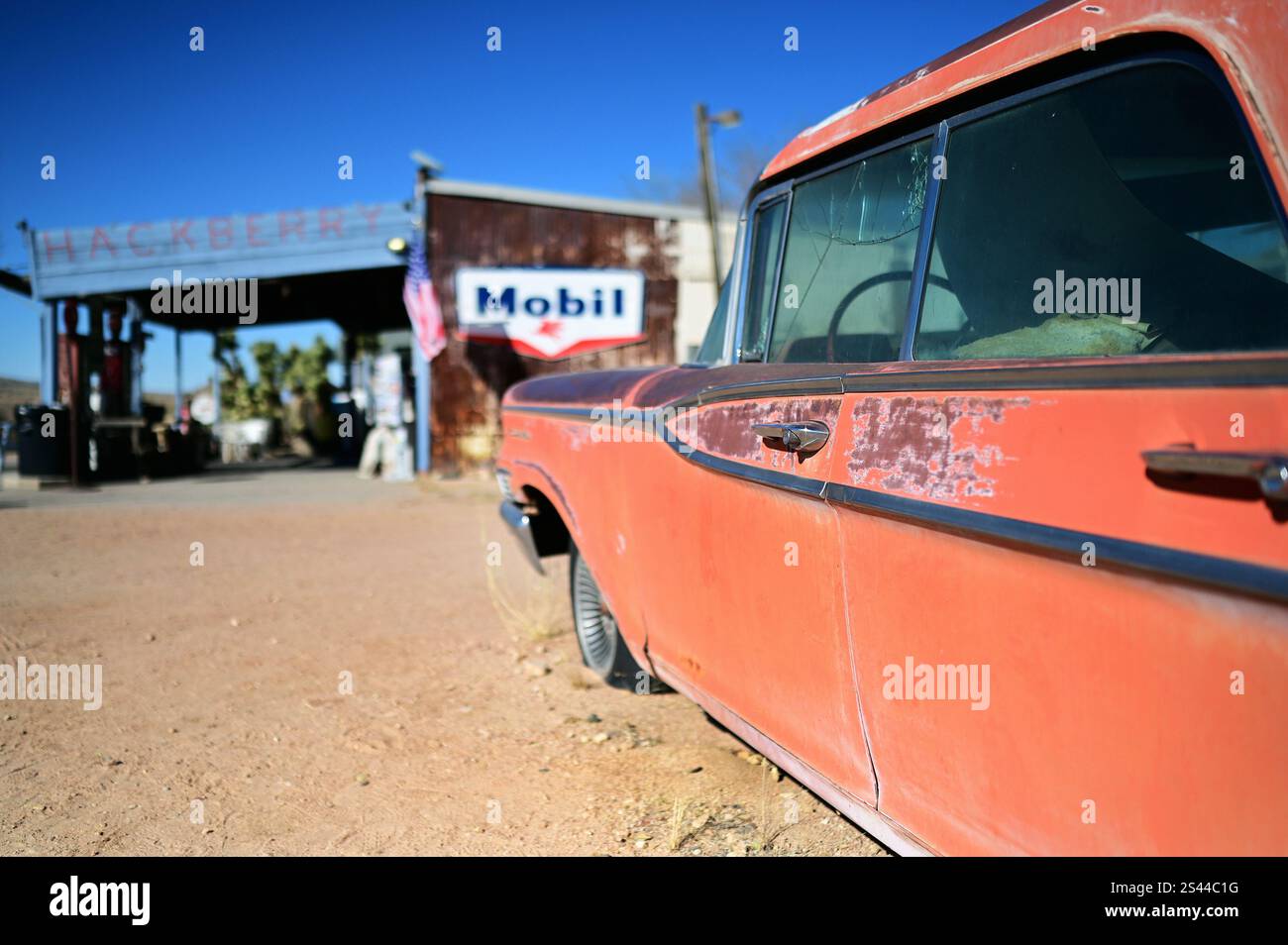 Hackberry General Store, Route 66 Museum, Arizona, USA Stock Photo - Alamy