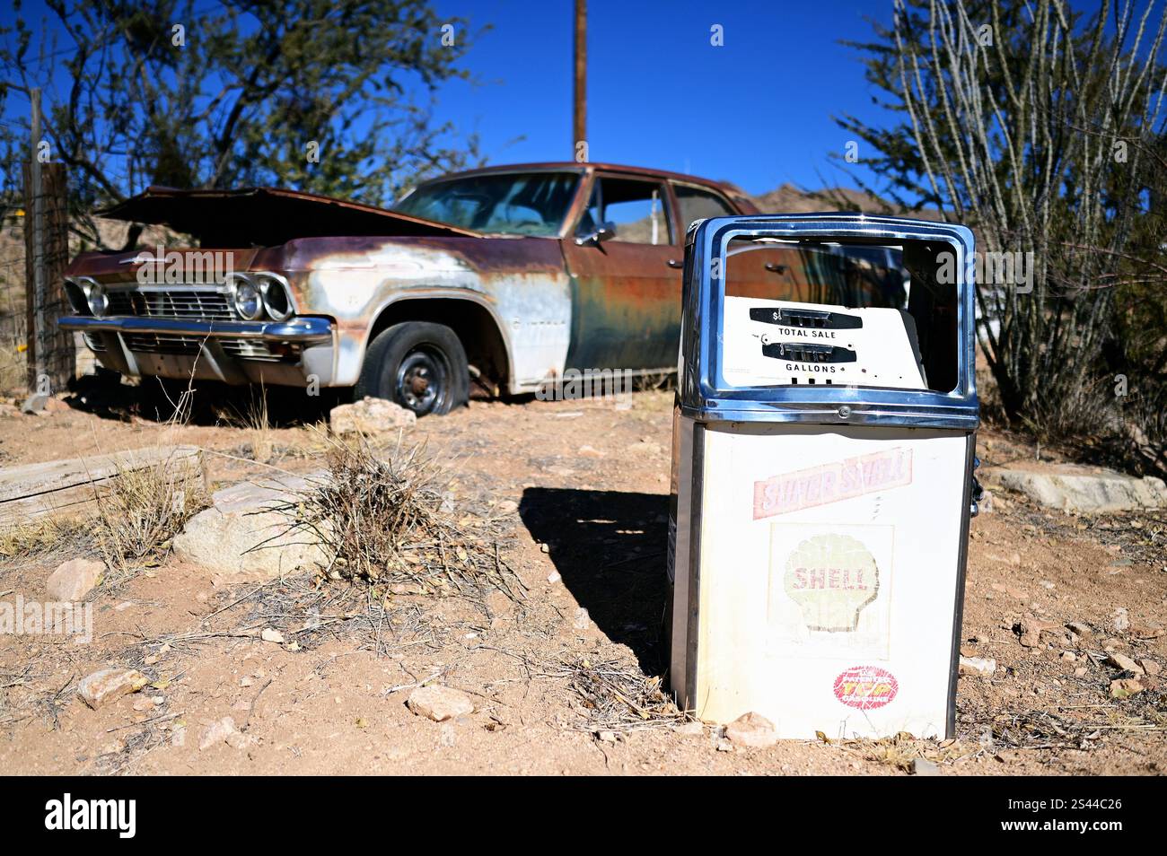 Hackberry General Store, Route 66 Museum, Arizona, USA Stock Photo - Alamy