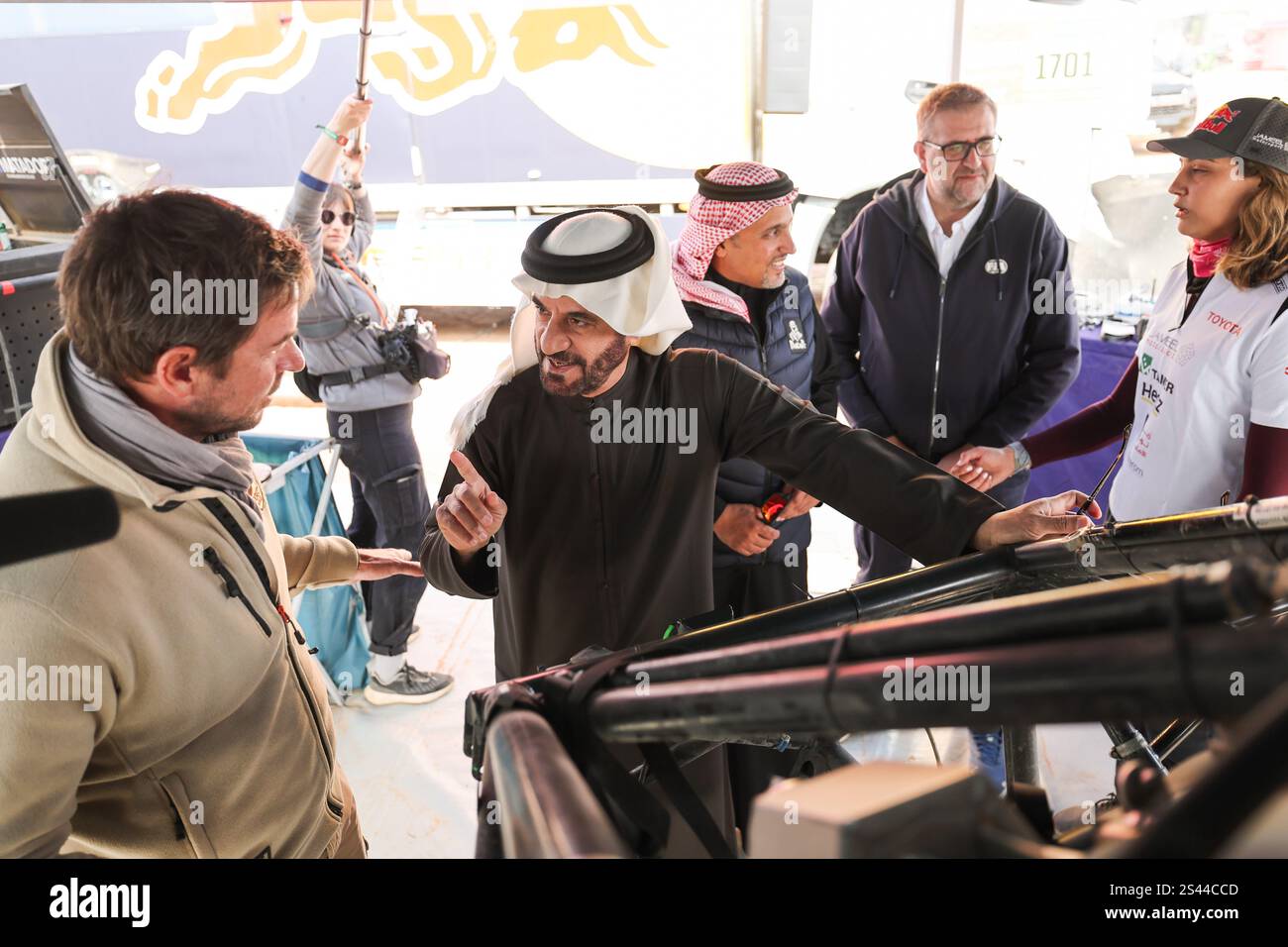 Hail, Arabie Saoudite. 10th Jan, 2025. BEN SULAYEM Mohammed, President ...