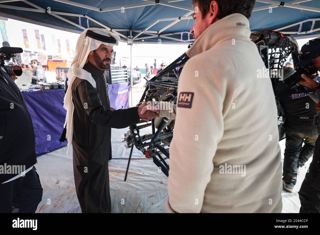 Hail, Arabie Saoudite. 10th Jan, 2025. BEN SULAYEM Mohammed, President ...