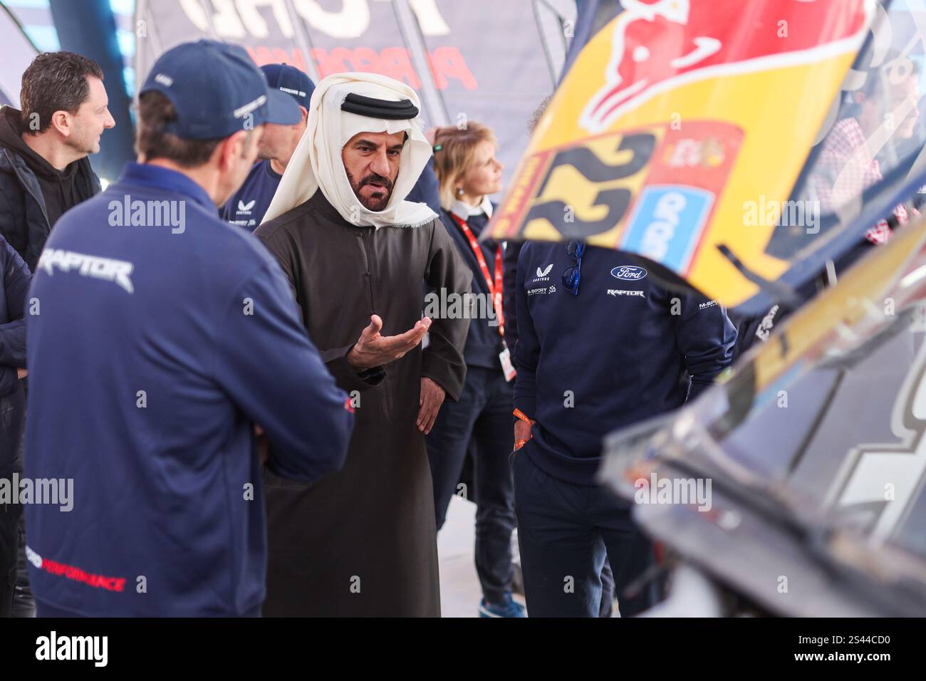 Hail, Arabie Saoudite. 10th Jan, 2025. BEN SULAYEM Mohammed, President ...
