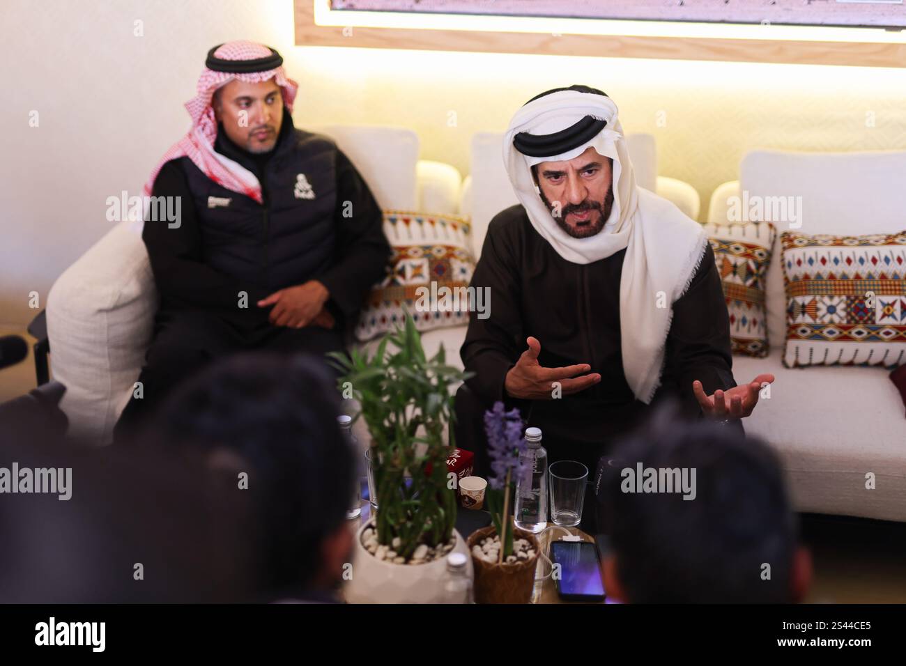Hail, Arabie Saoudite. 10th Jan, 2025. SAR Prince Khalid Bin Sultan Al ...