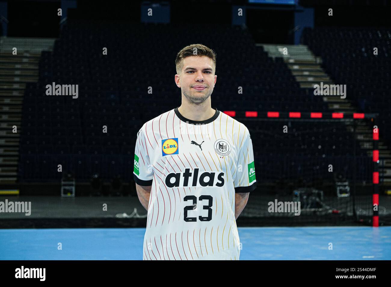 Renars Uscins (Deutschland, #23) GER, Mannschaftsfoto Deutschland ...