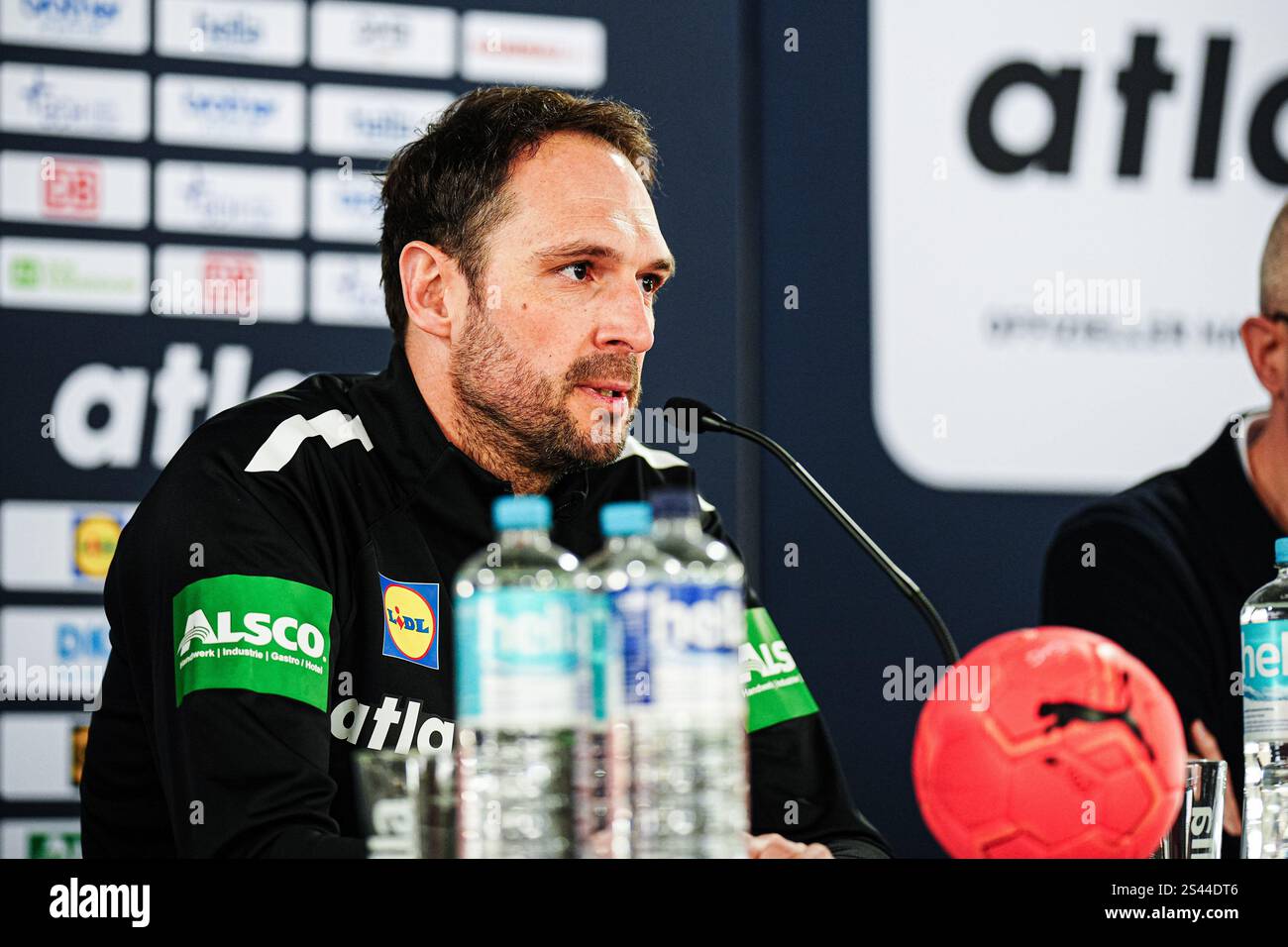 Benjamin Chatton (Deutschland, Manager) GER, Pressekonferenz ...