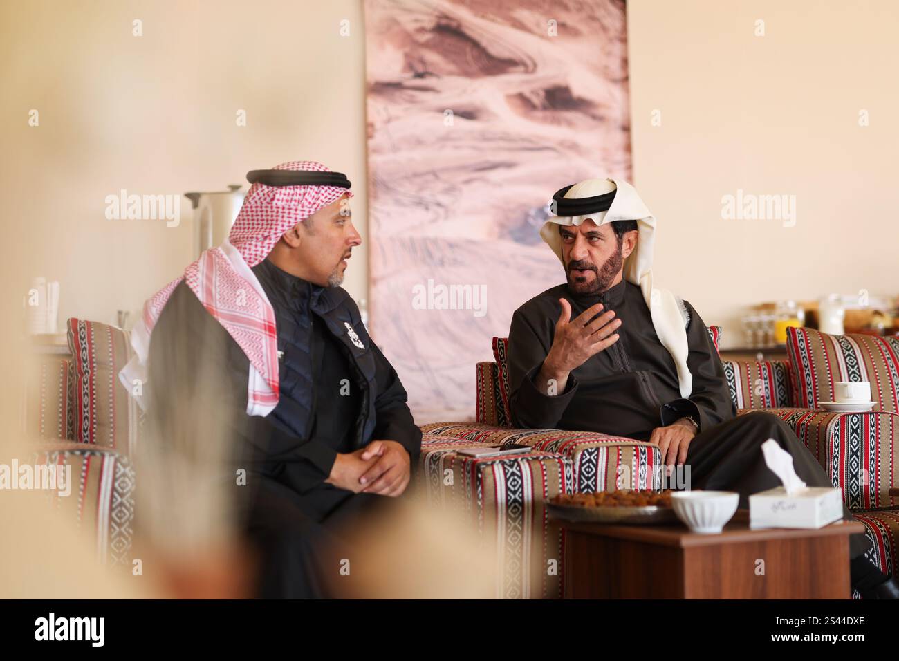 SAR Prince Khalid Bin Sultan Al Abdullah Al-Faisal, President de la Saudi Automobile ...