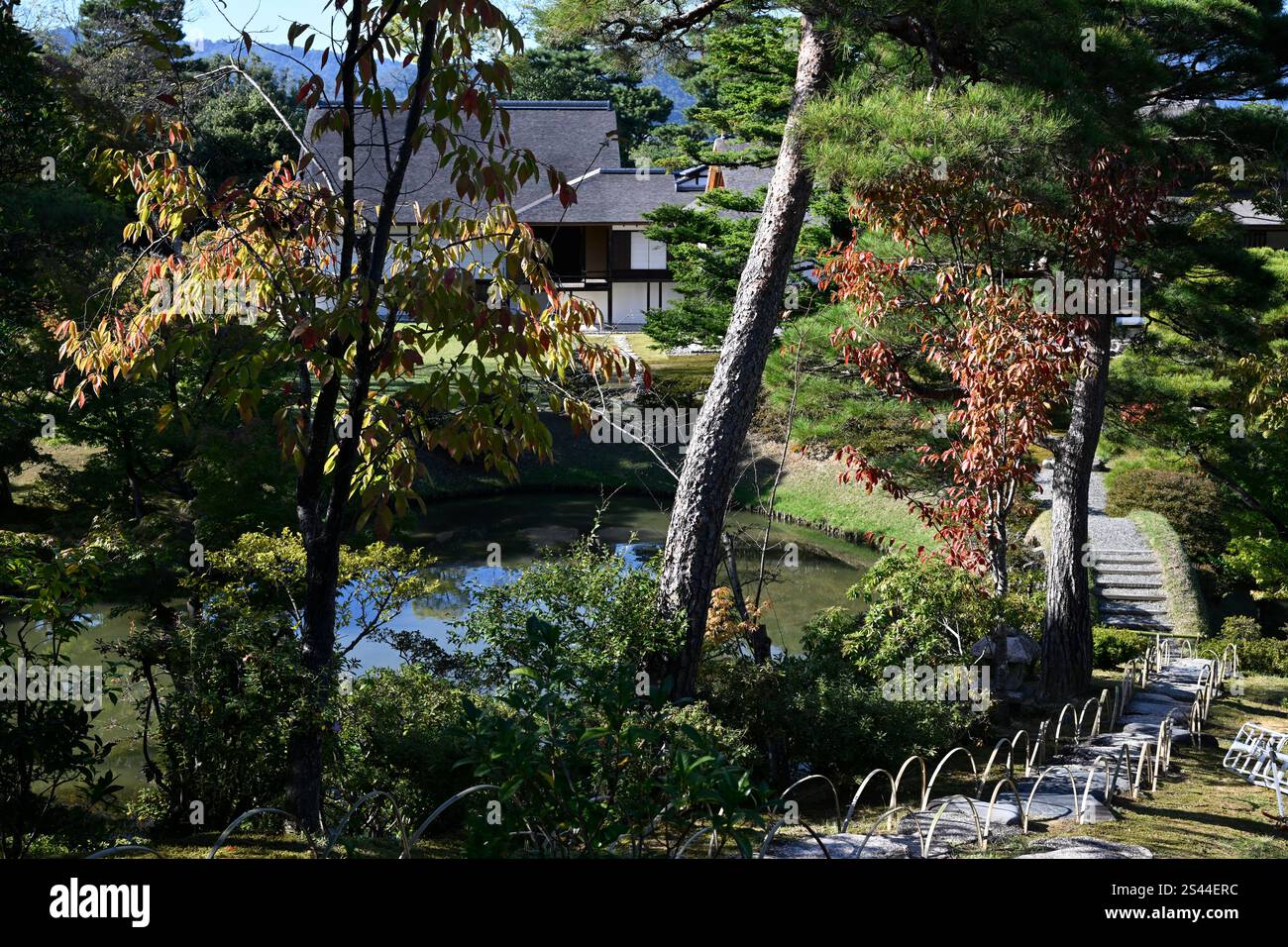 Katsura Imperial Villa and gardens,Kyoto,Japan Stock Photo - Alamy