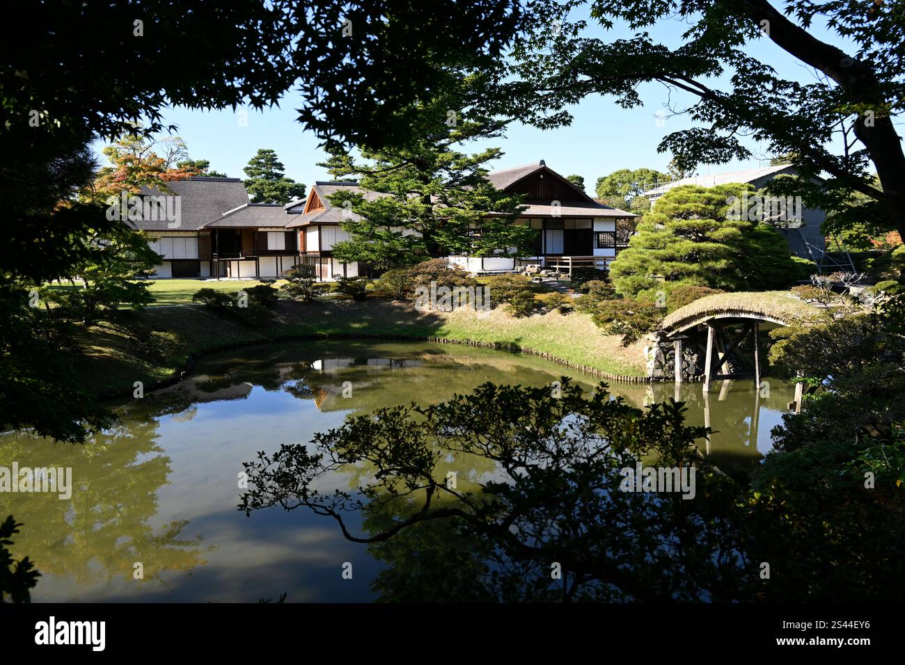 Katsura Imperial Villa and gardens,Kyoto,Japan Stock Photo - Alamy