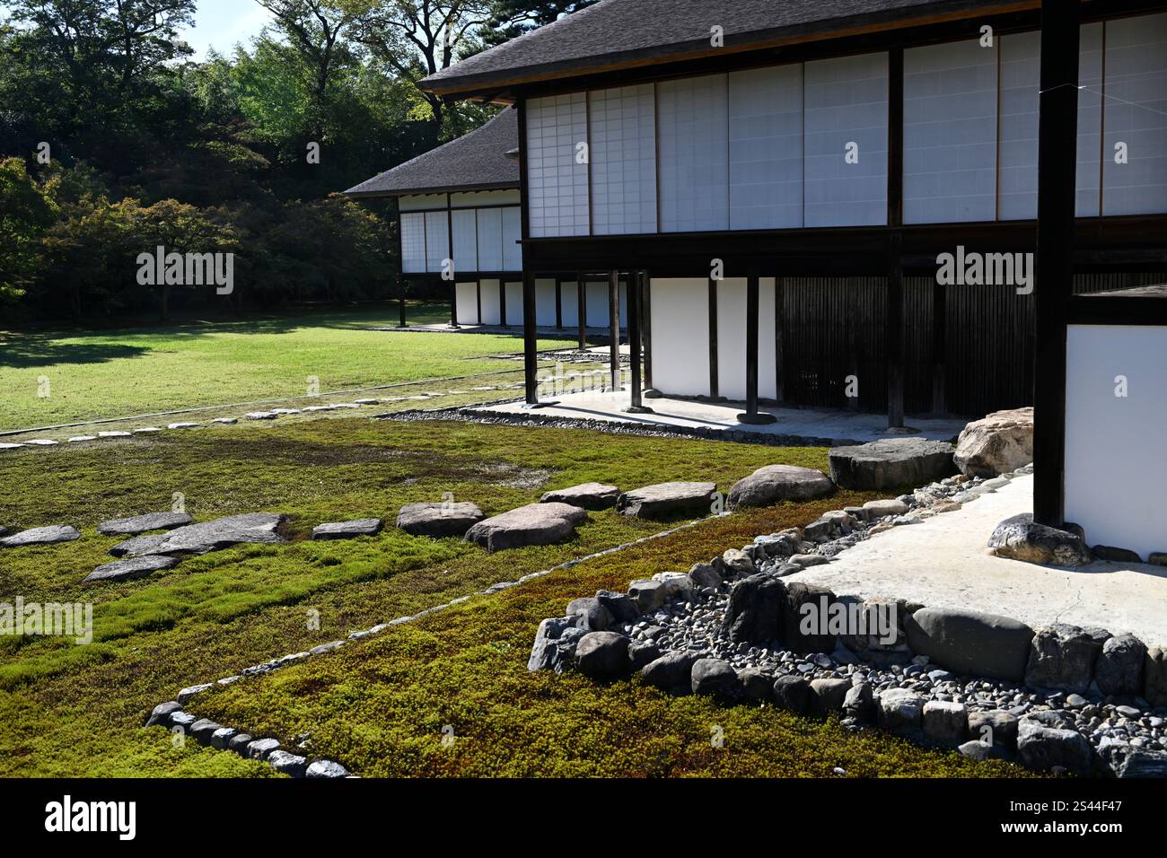 Katsura Imperial Villa and gardens,Kyoto,Japan Stock Photo - Alamy