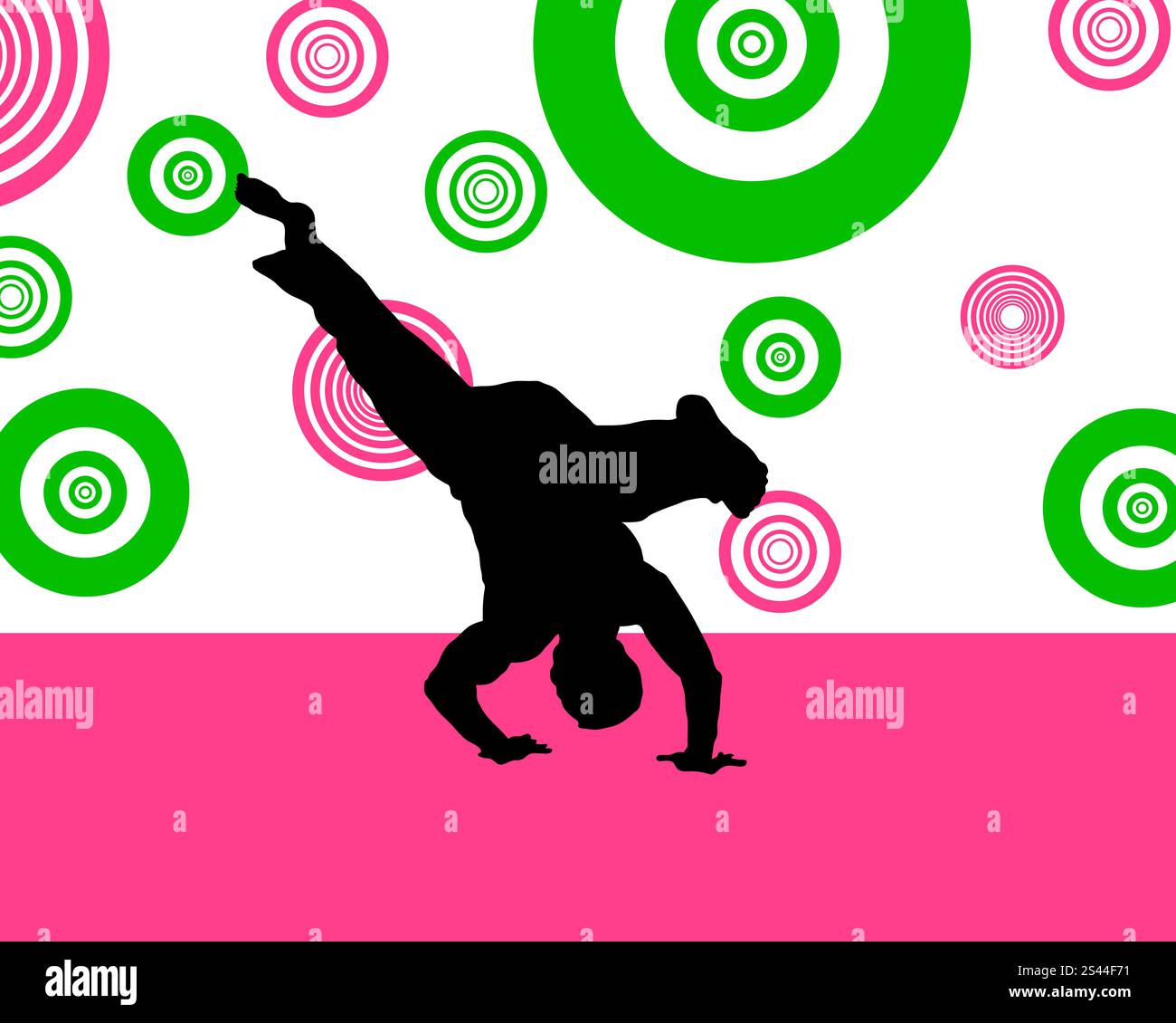 Dancer theme. Vector illustration for design use Stock Vector Image ...