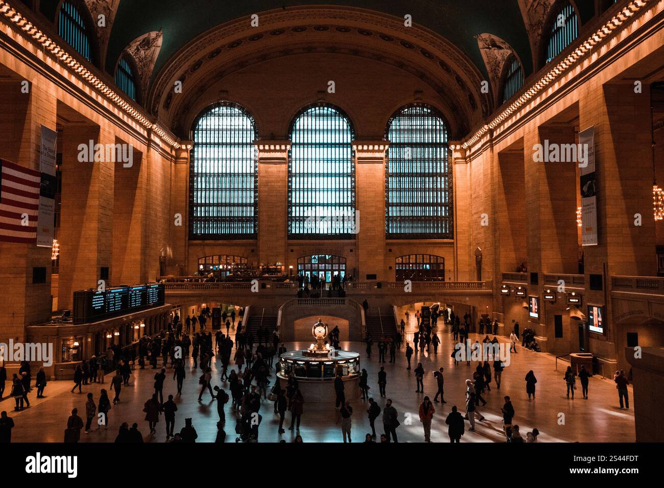 View from inside Grand Central Terminal Stock Photo - Alamy