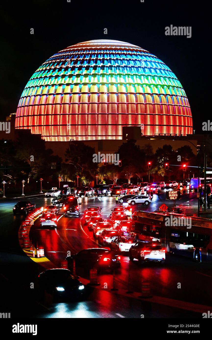 Concert venue The Sphere, Las Vegas, Nevada, USA Stock Photo - Alamy