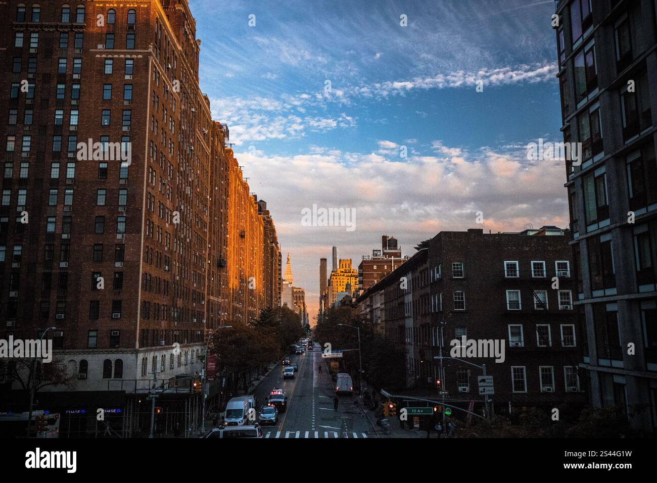 Manhattan city scape from the High Line Stock Photo - Alamy