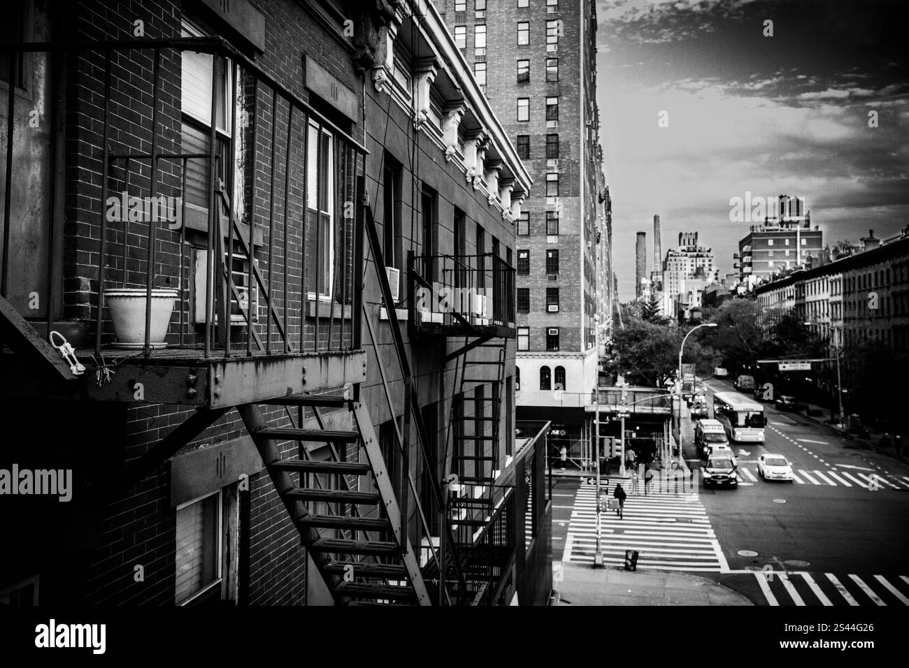 City scape new york Black and White Stock Photos & Images - Alamy