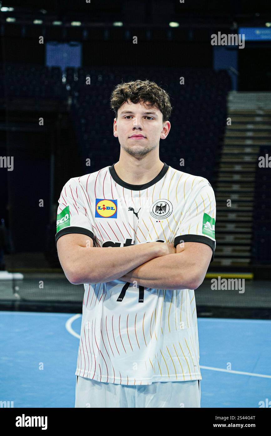 Hamburg, Deutschland. 10th Jan, 2025. Marko Grgic (Deutschland, #71 ...