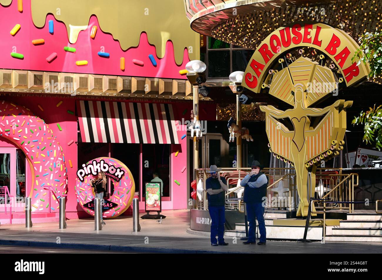 Carousel Bar, Las Vegas, Nevada, USA Stock Photo - Alamy