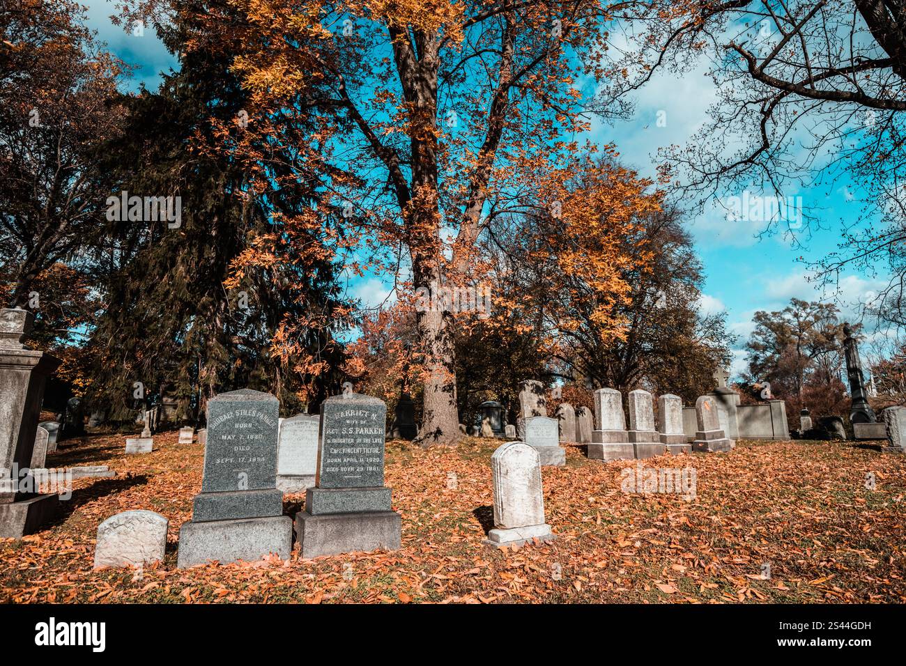 Green-Wood Cemetery in Brooklyn Stock Photo - Alamy
