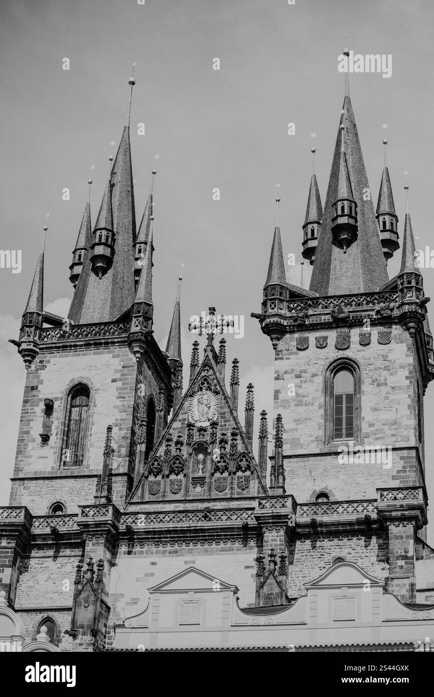 The town of our lady Black and White Stock Photos & Images - Alamy