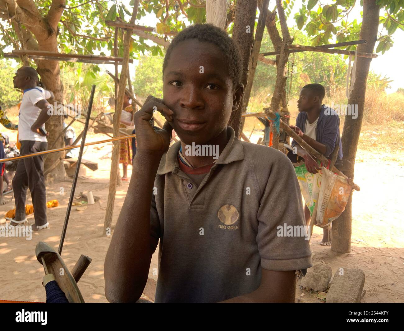 The city of Ivory Coast, where many people with limited resources ...