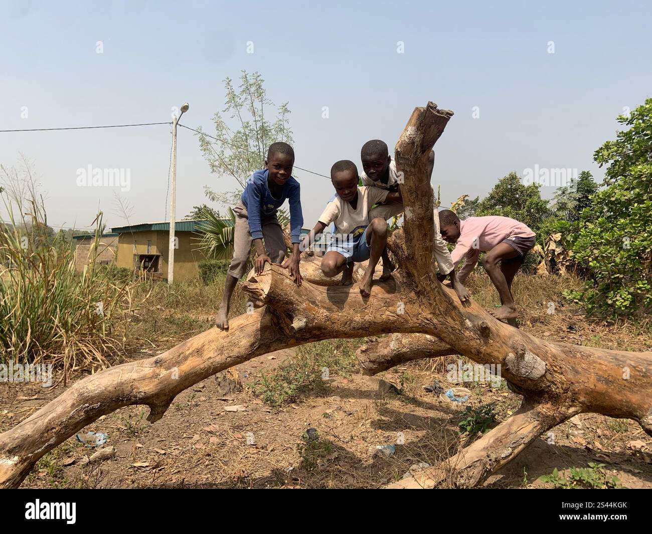 The city of Ivory Coast, where many people with limited resources ...