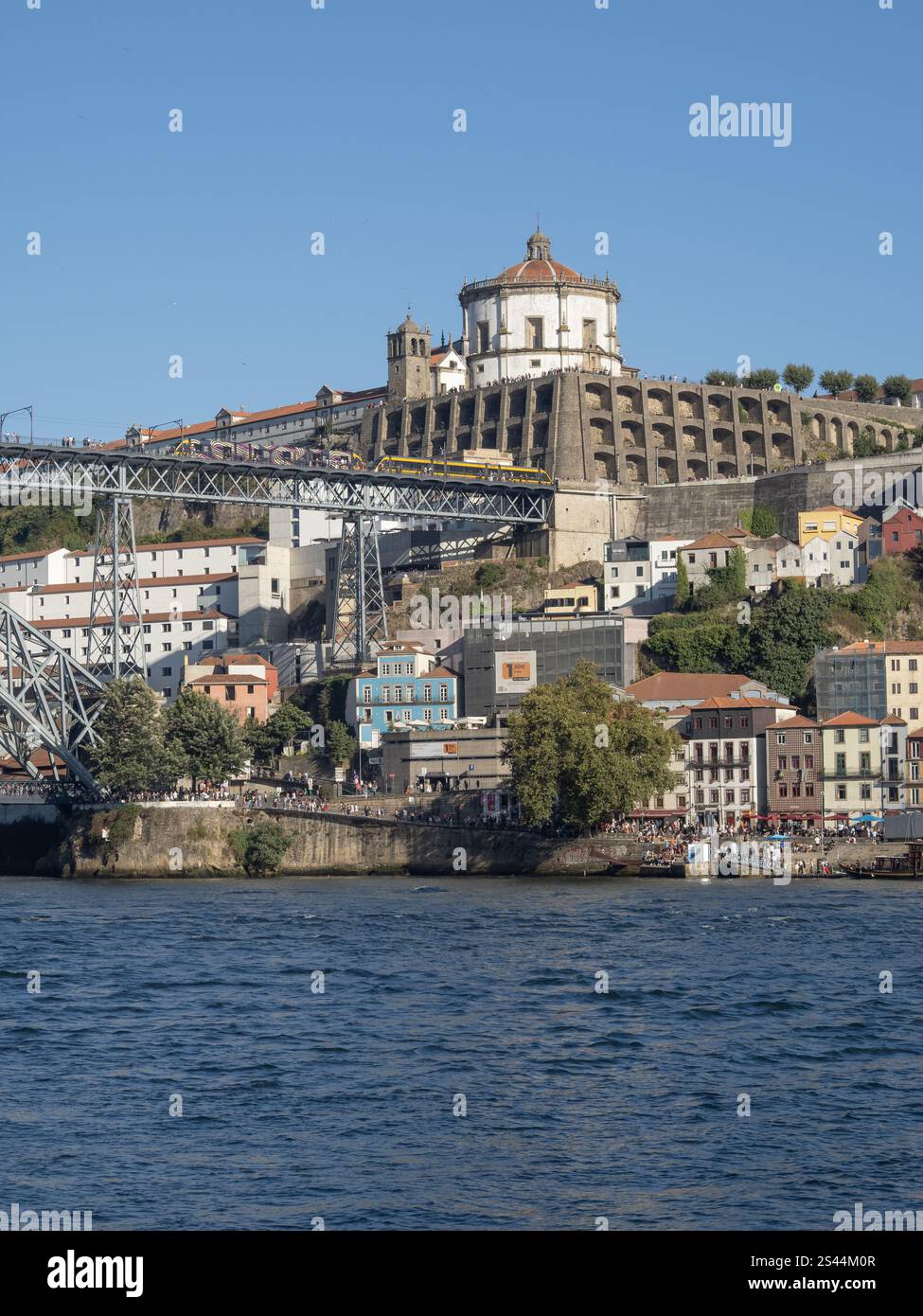 Mosteiro Santo Agostinho da Serra do Pilar Oporto Portugal Stock Photo ...