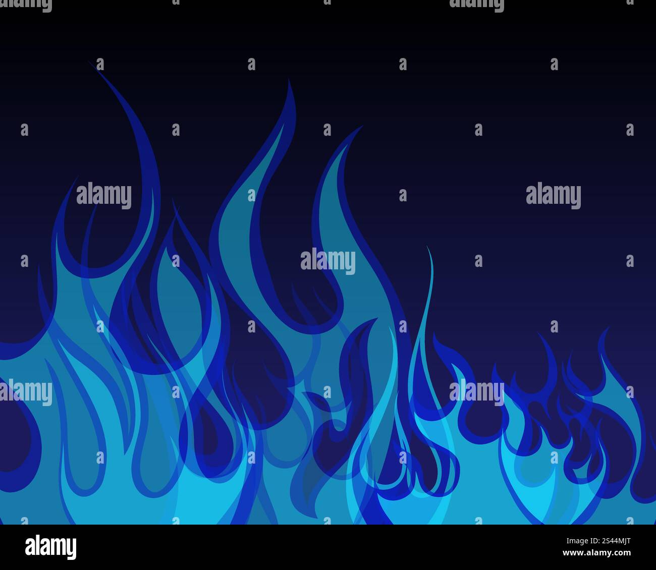 Inferno fire vector background for design use Stock Vector Image & Art ...