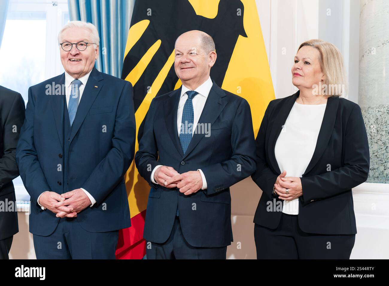 10.01.2025,Berlin,Neujahrsempfang beim Bundespräsident Frank-Walter ...