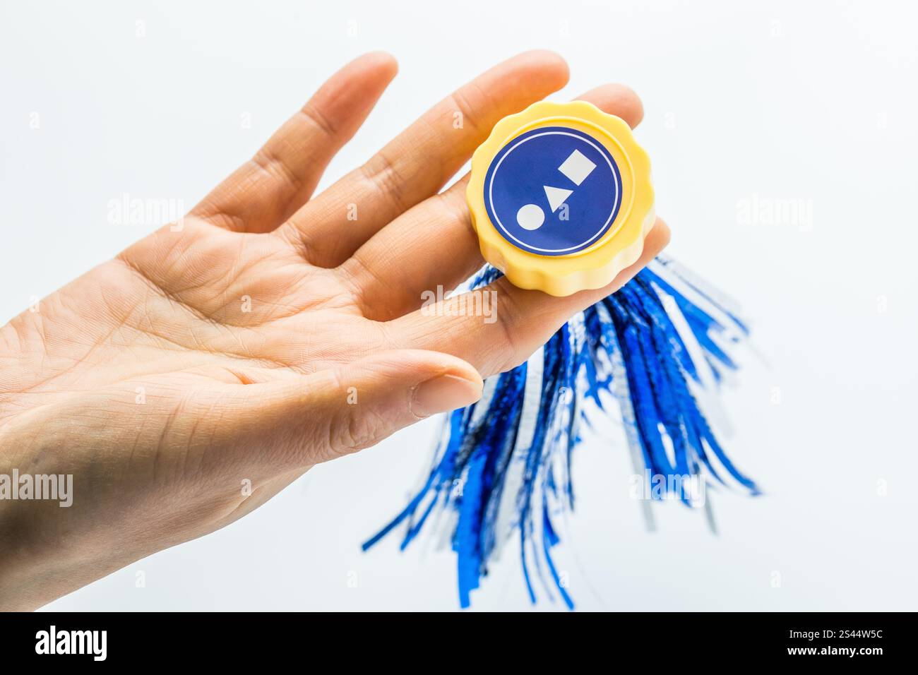 Seoul, South Korea - Jan.10. 2025: Genuine official jegi (shuttlecock ...
