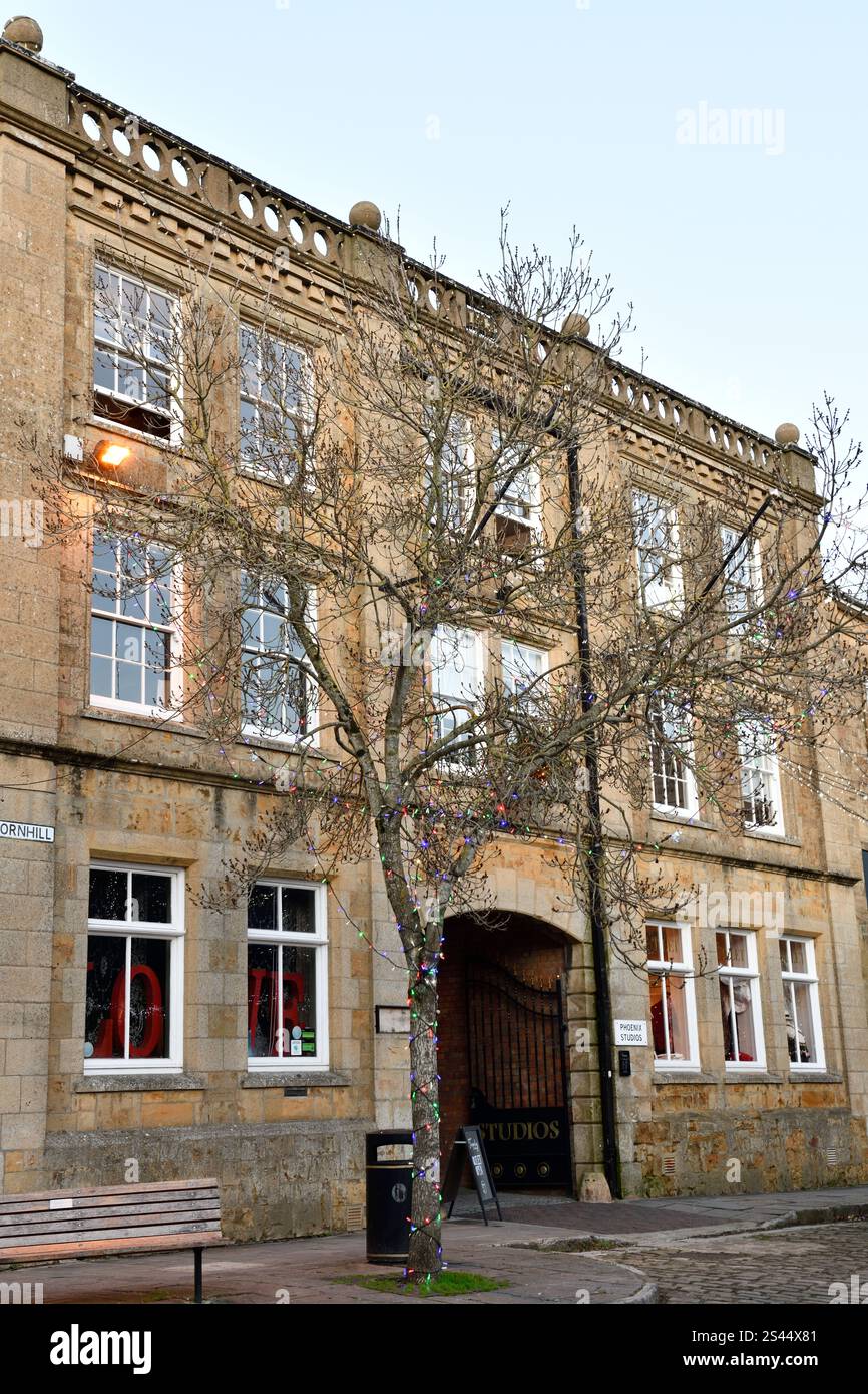 Victorian Building in Market Square Ilminster Somerset England uk 2025 ...
