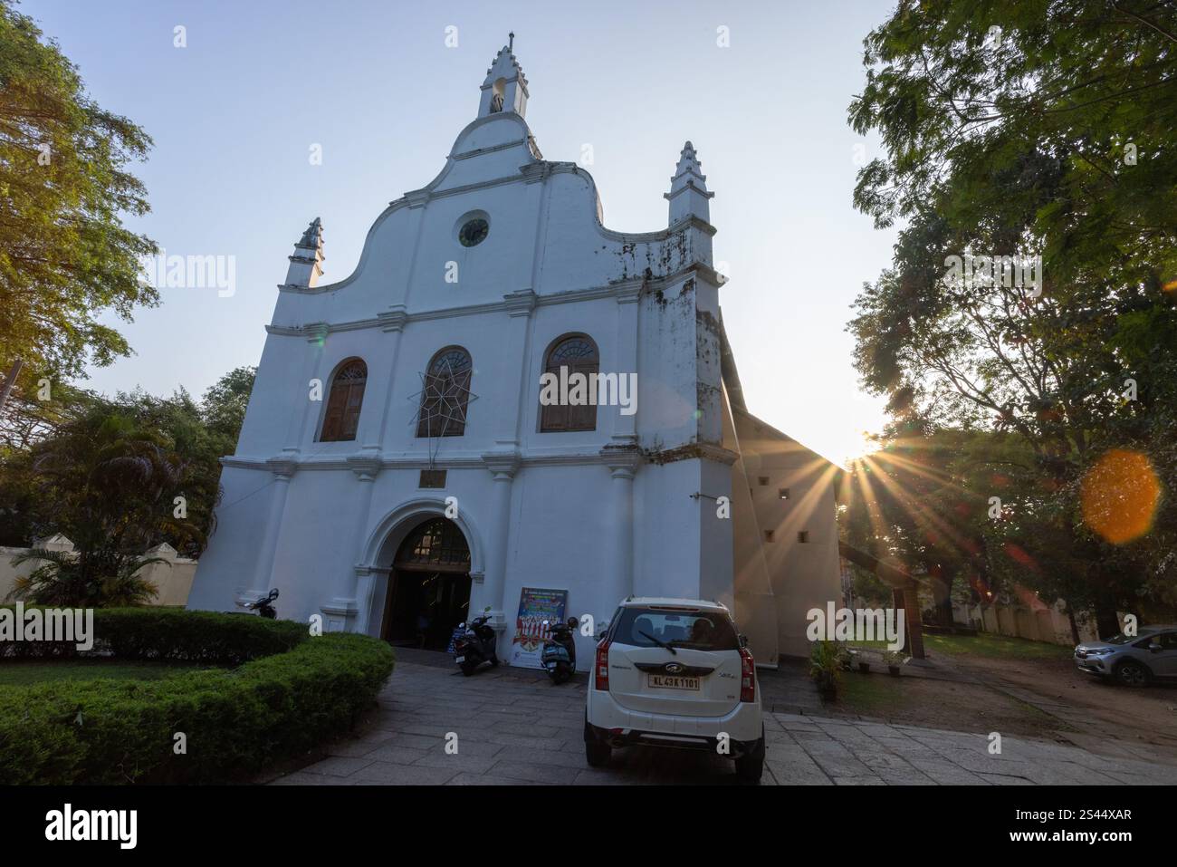 St. Francis Church in Fort Kochi (Kerala Stock Photo - Alamy