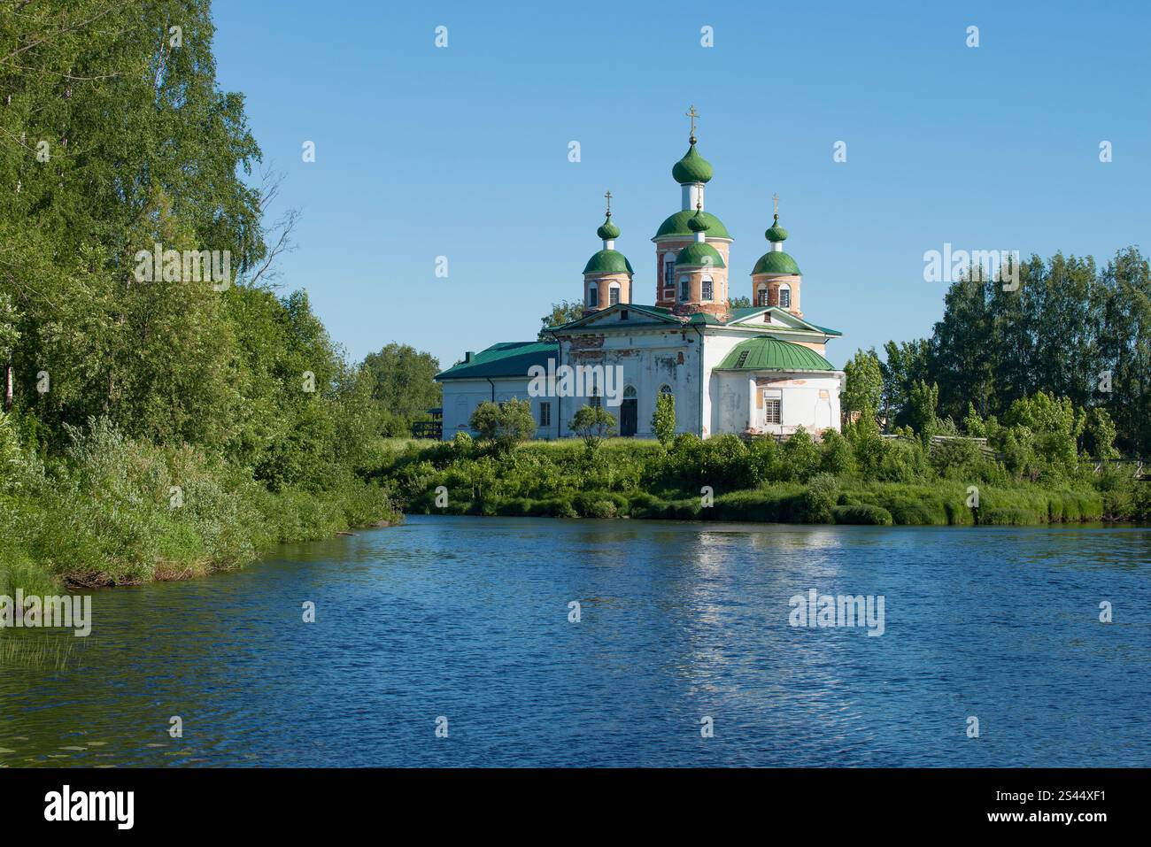 Ancient Cathedral of the Smolensk Icon of the Mother of God in a June ...