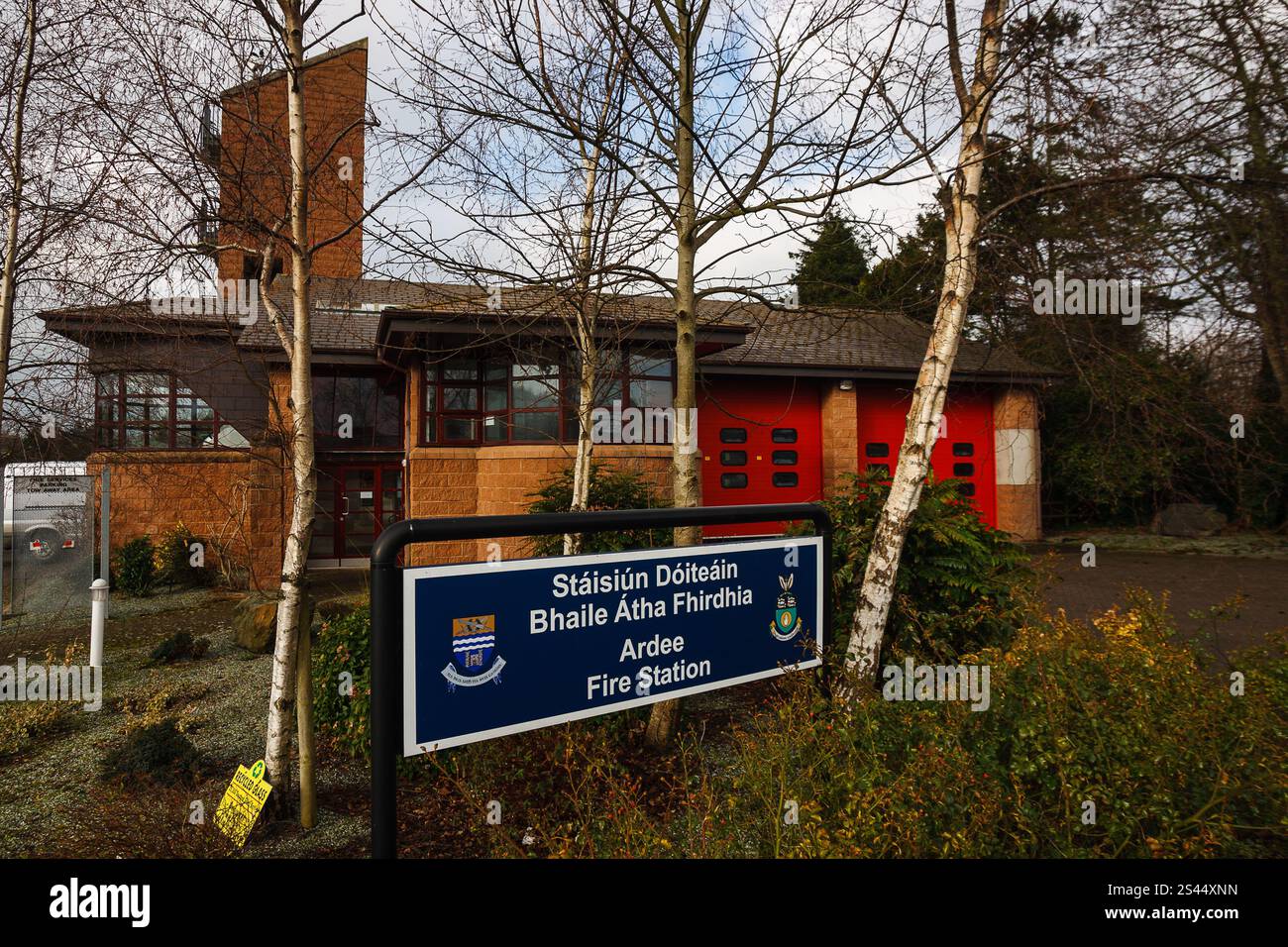 Ardee Fire Station Stock Photo - Alamy