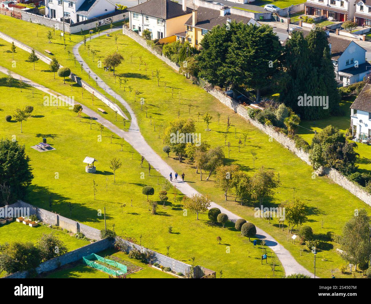 Ardee Railway Memorial Garden Stock Photo - Alamy