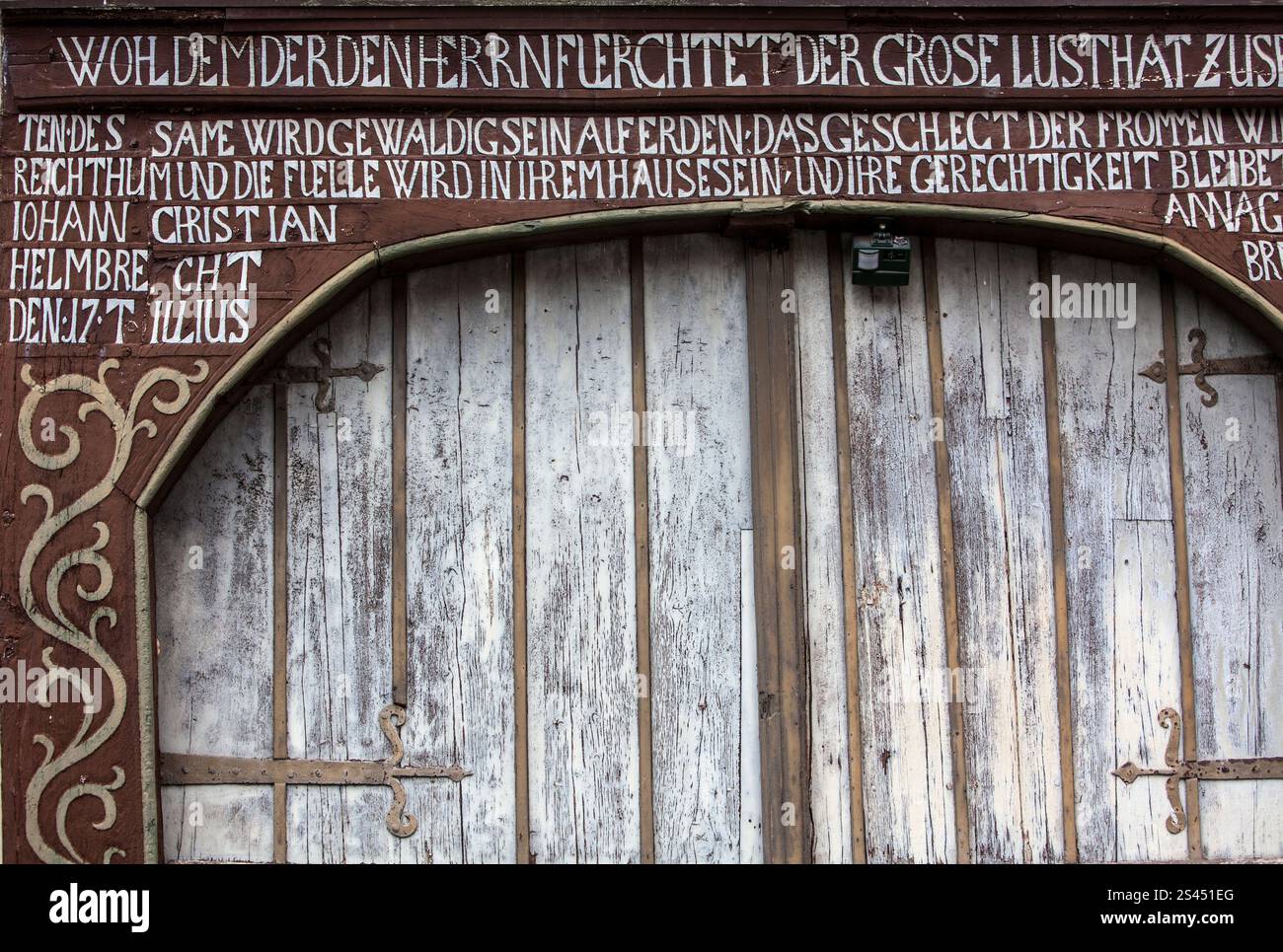 Old timber-framed house, built 1770, Germany, Europe Stock Photo - Alamy