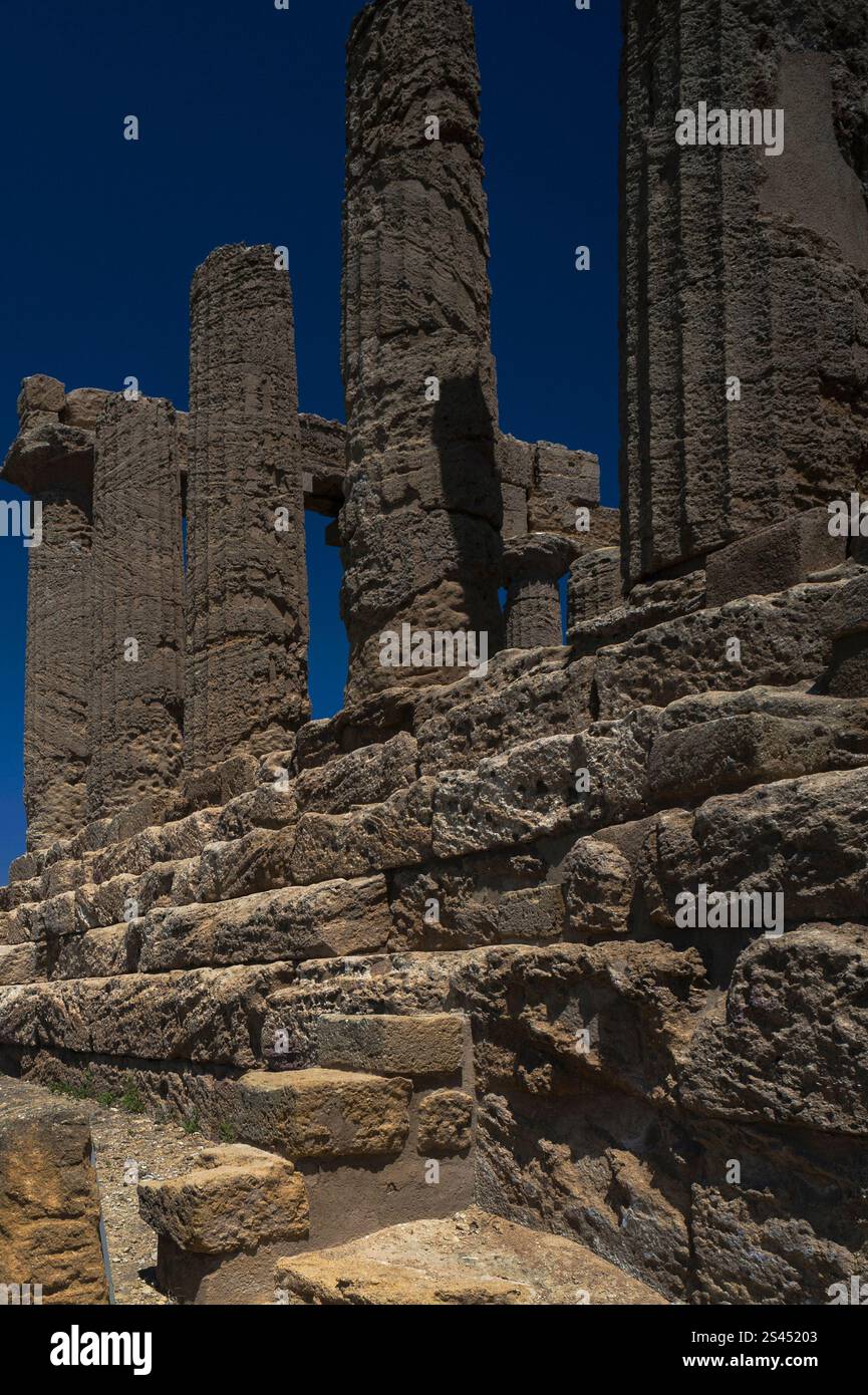 Dating from 400 - 390 BC, the Ancient Greek Temple of Asclepius in the ...